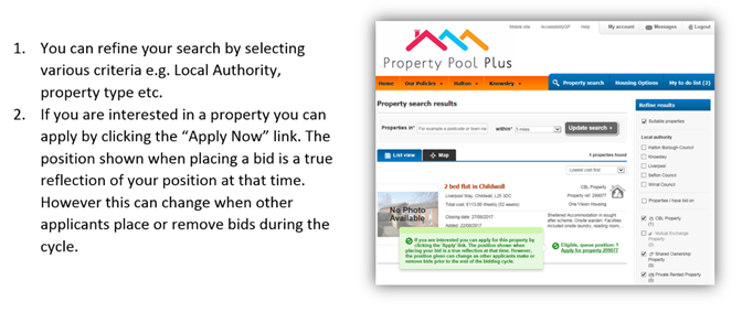 How to bid - Property Pool Plus